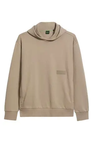 BOSS Cotton Blend Hoodie - Light Green
