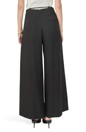 Endless Rose Pleated High Waist Wide Leg Pants