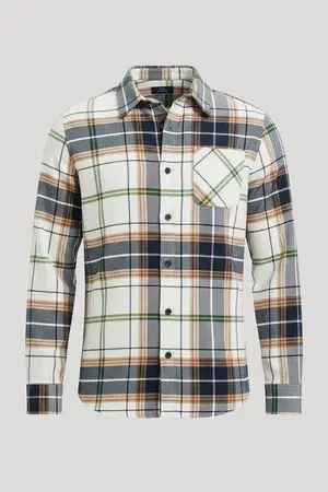 CLOUDVEIL Technical Flannel Shirt - Blue