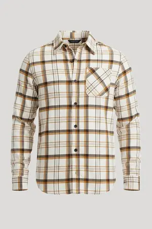CLOUDVEIL Technical Flannel Shirt - Tan