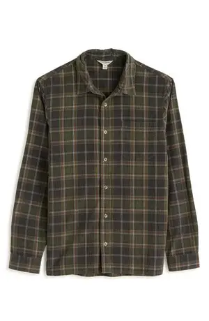 SEASALT CORNWALL Shoreman Plaid Organic Cotton Shirt