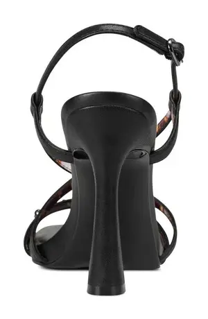 Karl Lagerfeld Paris Caely Strappy Faux Leather Sandal