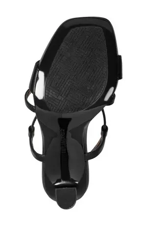Karl Lagerfeld Paris Caely Strappy Faux Leather Sandal