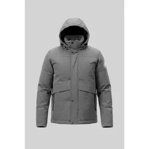 CLOUDVEIL Truckee Herringbone Down Jacket - Grey Heather