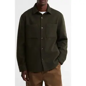 Barbour Marltown Wool Blend Shirt Jacket - Sage