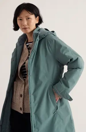 SEASALT CORNWALL Janelle Waterproof Coat With Removable Hood