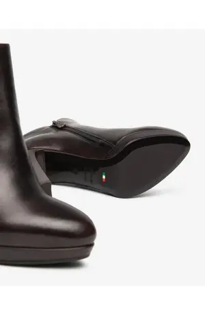 NEROGIARDINI Platform Bootie