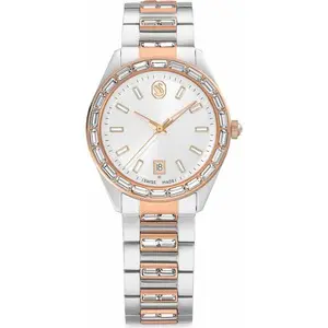 SWAROVSKI Matrix Crystal Bracelet Watch - Silver Multi Tone