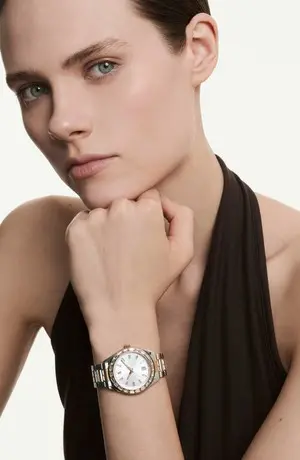 SWAROVSKI Matrix Crystal Bracelet Watch - Silver Multi Tone