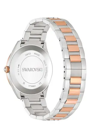 SWAROVSKI Matrix Crystal Bracelet Watch - Silver Multi Tone