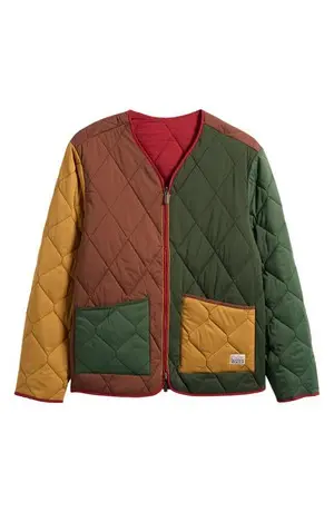 MALBON Segment Reversible Quilted Jacket - Multi