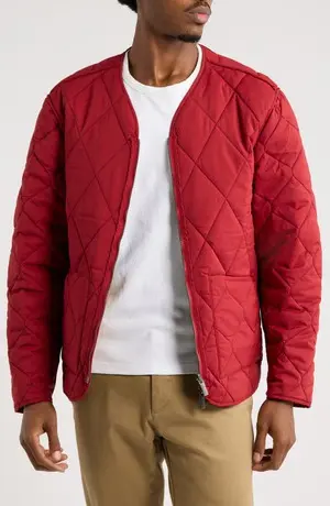 MALBON Segment Reversible Quilted Jacket