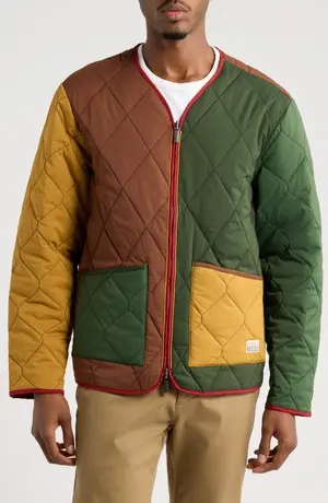 MALBON Segment Reversible Quilted Jacket
