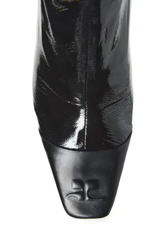COURREGES Cap Toe Vinyl Boot