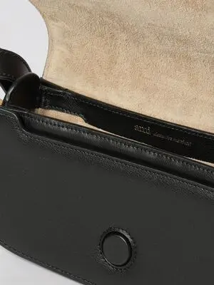 AMI Paris Shoulder Bag - Black
