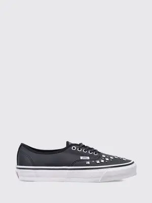 VANS Authentic Reissue 44 Lx Chequered Canvas Trainers With Sequins - Black