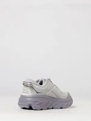 HOKA® Bondi 7 Lightweight Cushioned Technical Fabric Sneakers