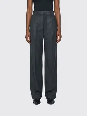 Victoria Beckham Ethel High-waisted Wide-leg Virgin Wool Trousers - Green