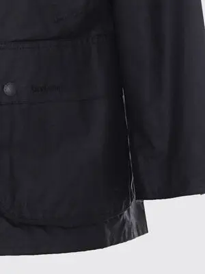 Barbour Os Bedale Waxed Cotton Jacket With Velvet Collar