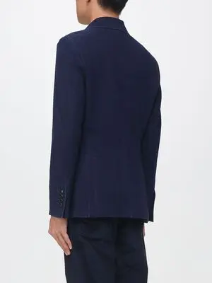 CIRCOLO 1901 Double-breasted Cotton Blazer With Lapel Collar And Patch Pockets