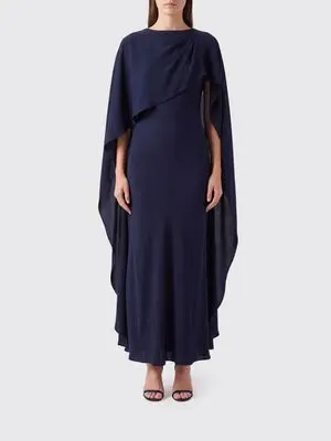 Simkhai Sleeveless Cotton Blend Crewneck Long Evening Gown