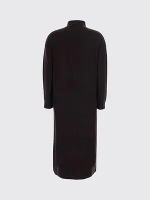 Max Mara Wool And Cashmere Knit Turtleneck Midi Dress