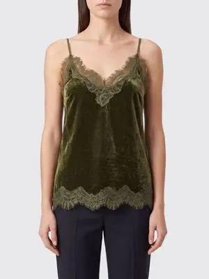 Gold Hawk Top - Olive
