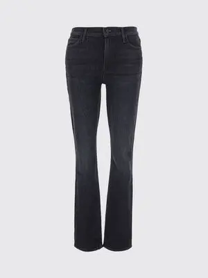 MOTHER Dazzler Skimp High-waisted Cropped Skinny Jeans In Cotton Denim - Grey