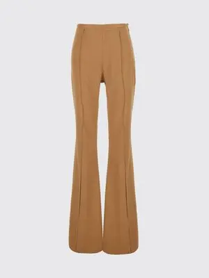 TALLER MARMO High-waisted Flared Trousers In Cotton Blend