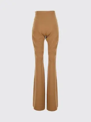 TALLER MARMO High-waisted Flared Trousers In Cotton Blend
