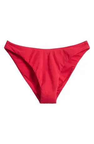 REFORMATION Amore Bikini Bottom - Lipstick