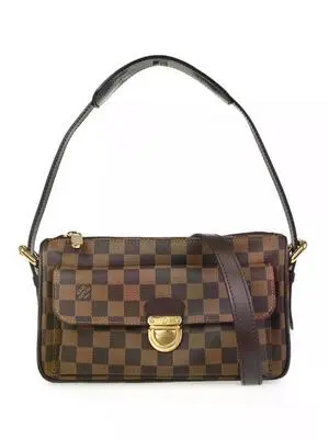 LOUIS VUITTON Gm Damier Ravello Tote Bag - Brown