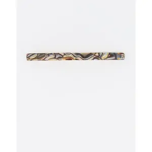 Alexandre De Paris Tuileries Fin Acetate Barette - Grey