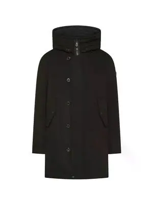 Peuterey Kasa Ki 05 Hooded Down-feather Coat - Black