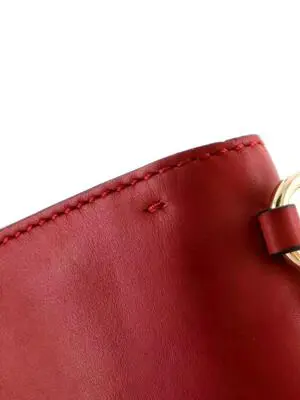 Valentino Garavani Glam Lock Leather Small Shoulder Bag