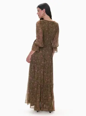 Rebecca Taylor Audrey Smock Maxi Dress