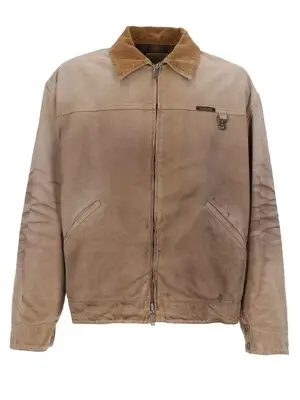 GOLDEN GOOSE Giacca Reversibile "journey - Brown