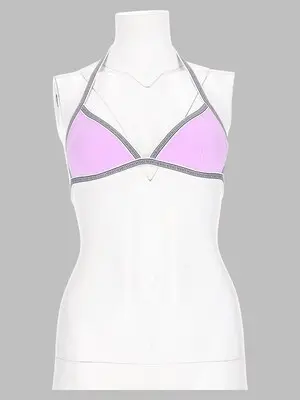 Versace Top Bikini Con Greca