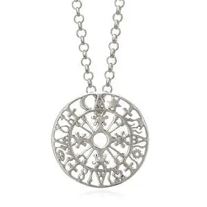 MYRTO KATRAMADOU JEWELLERY Kaleidoscope Pendant Small -classic - Silver