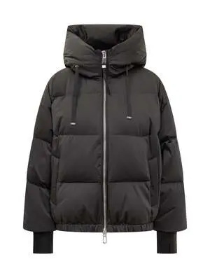 DUNO Short Over Puffer Jacket - Nero