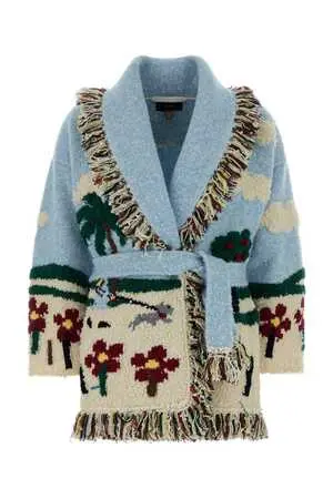 Alanui Wool-blend Cardigan For - Printed
