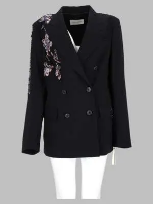 Dries Van Noten Wool Jacket For - Black