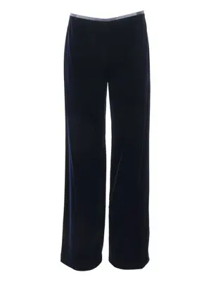 Emporio Armani Straight-leg Trousers - Blue