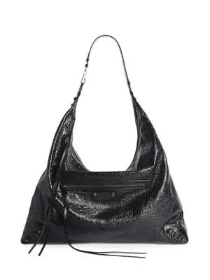 Balenciaga Sculpted Mini Tote Bag - Black