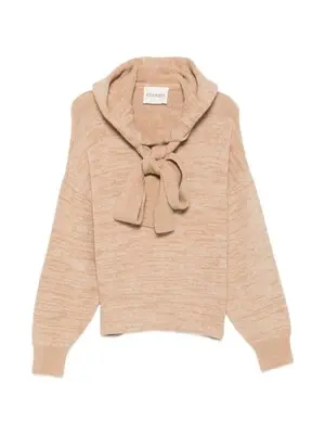 Closed Wool Hoodie - Beige