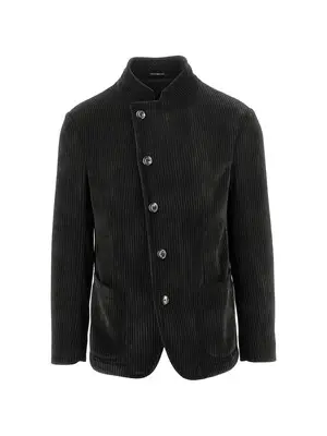 Emporio Armani Chenille Jacket - Black