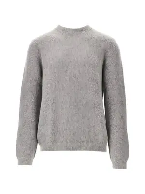 Emporio Armani Wool Crewneck Sweater - Grey