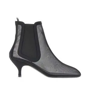 Alaïa Mesh Chelsea Boots - Black