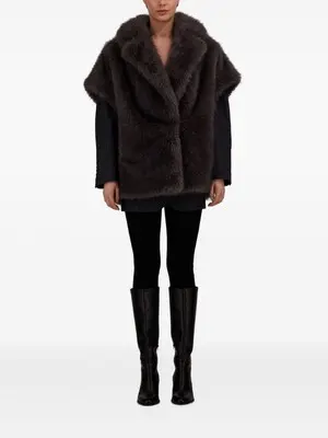 Herno Faux-fur Vest, Gilets
