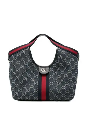 Gucci Giglio Small Tote Bag - Blue